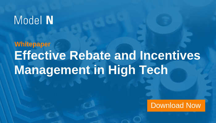 Effective Rebate and Incentives Management in High Tech